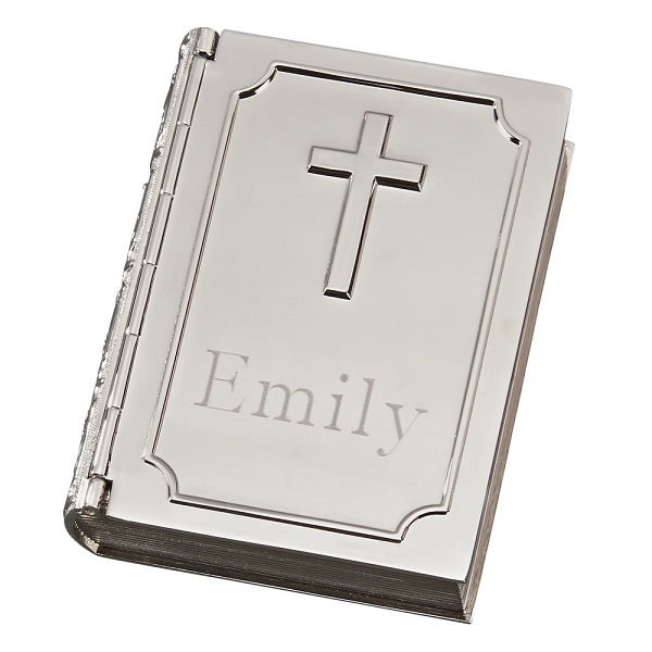 Book Shaped Cross Box - Gilson's Engraving & Elegant Gifts