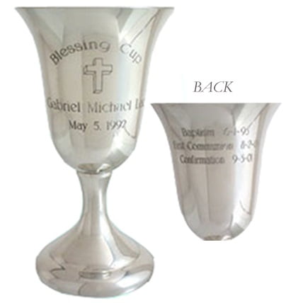 Pewter Blessing Cup - Gilson's Engraving & Elegant Gifts