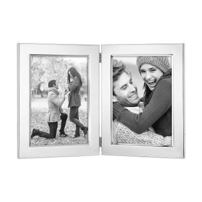 Double Hinged 5x7 Picture Frame - Gilson's Engraving & Elegant Gifts