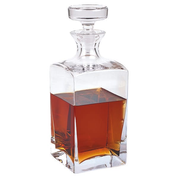 Square European Decanter - Gilson's Engraving & Elegant Gifts
